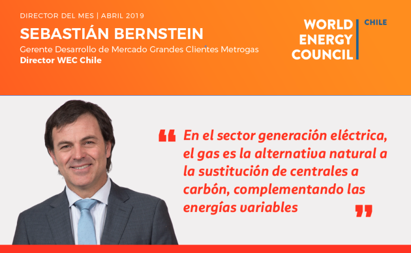 Sebastián Bernstein Director del mes de abril WEC Chile