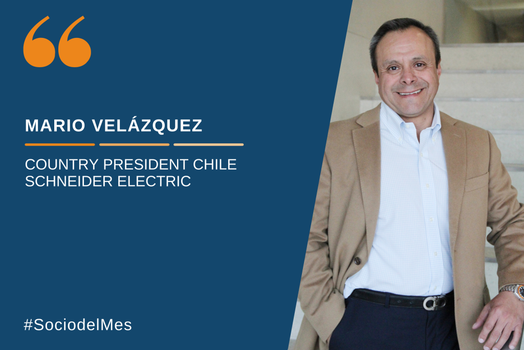 SOCIO DEL MES | Mario Velázquez | Schneider Electric Chile - WEC Chile