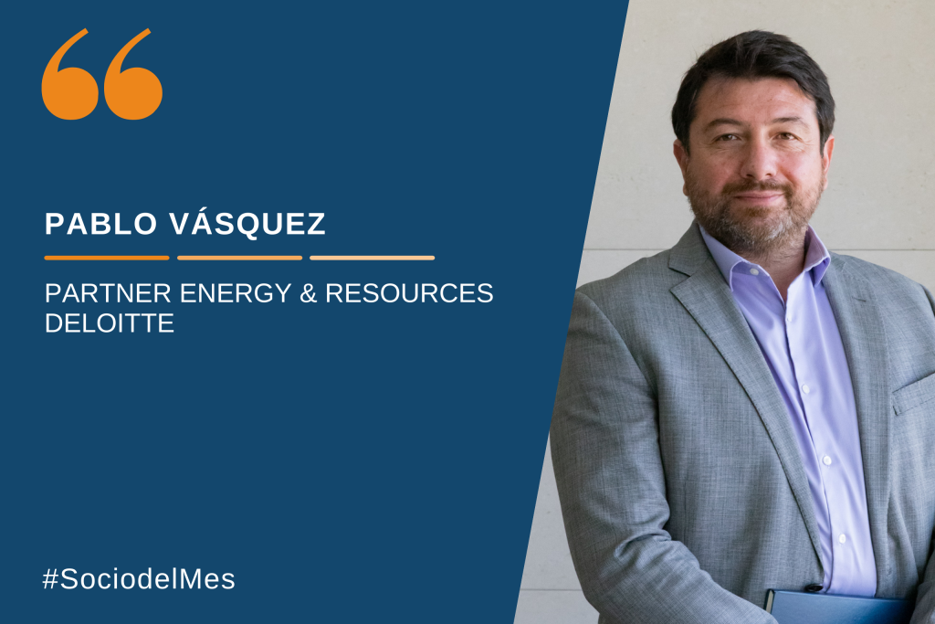 SOCIO DEL MES | Pablo Vásquez | Deloitte - WEC Chile
