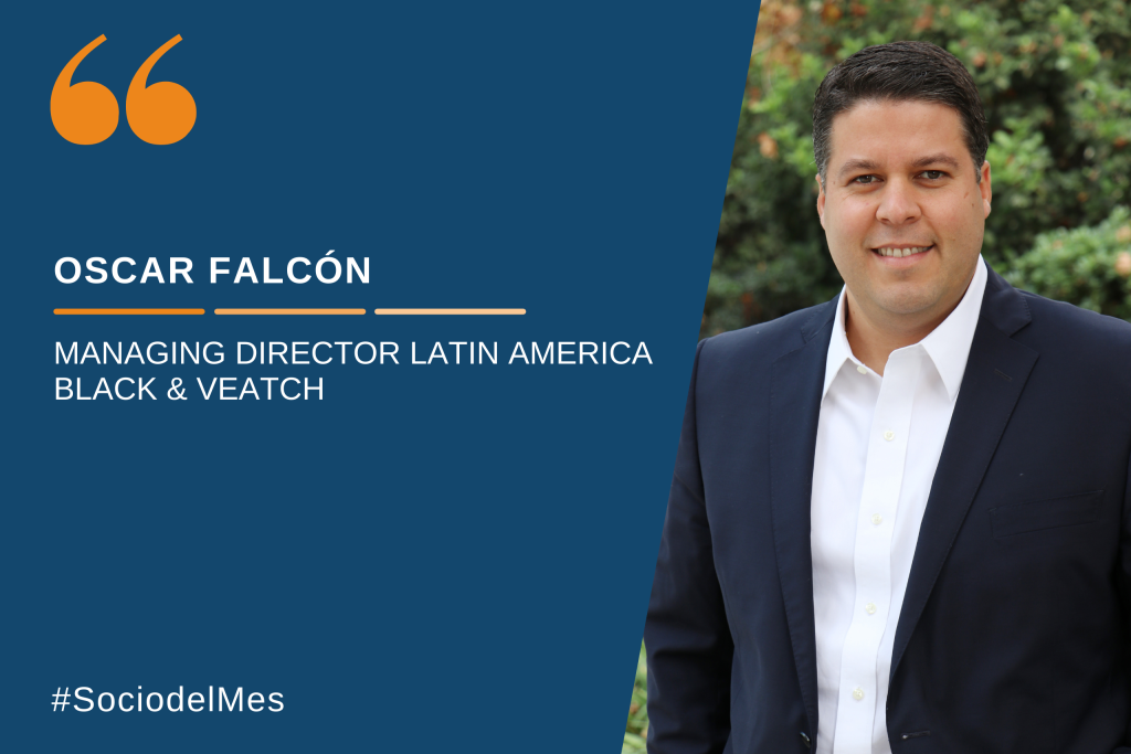 SOCIO DEL MES | Óscar Falcón | Black & Veatch - WEC Chile
