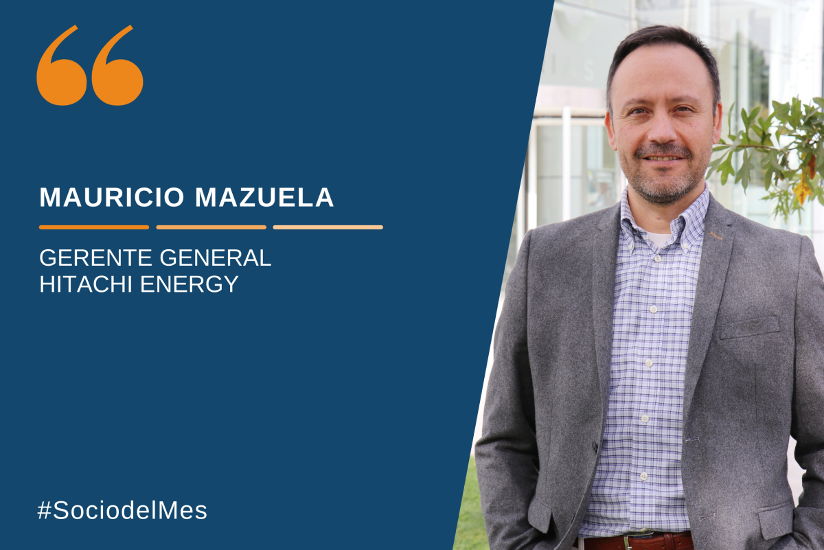 SOCIO DEL MES | Mauricio Mazuela | Hitachi Energy – WEC Chile